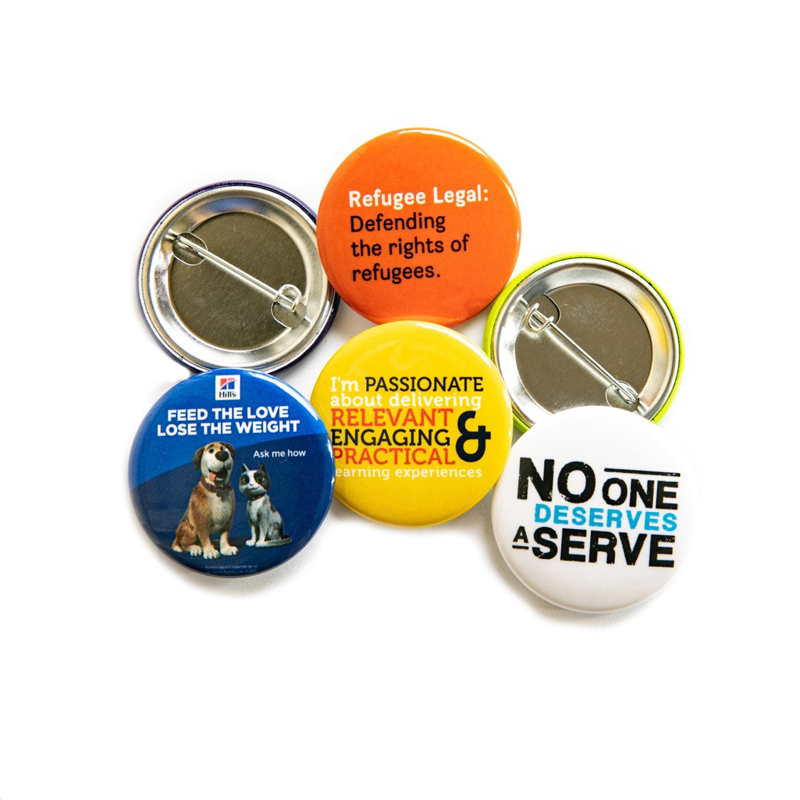 38mm Custom Design Button Badges | Australian Made