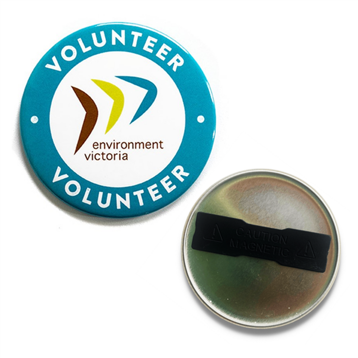 75mm Button Badges with Magnet Fastener | Australian Made